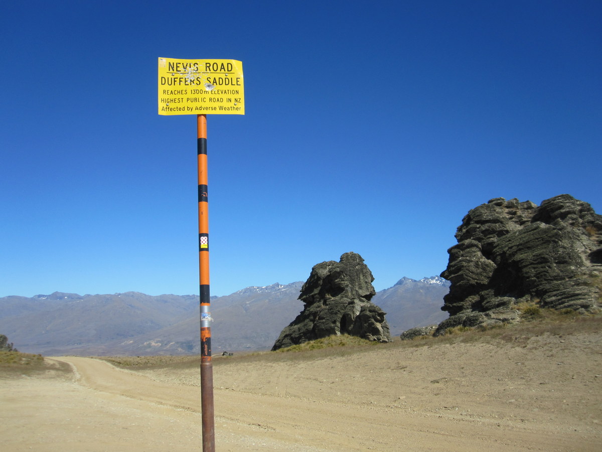 Nevis Road Sign - Travel Snippets