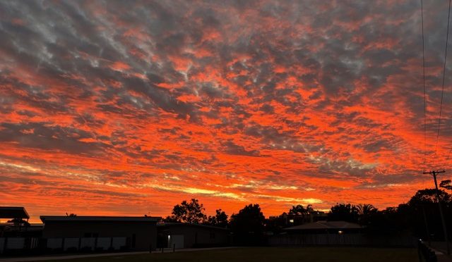 Sunset first night in hervey bay | Travel Snippets